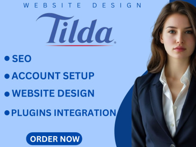 Professional and responsive Tilda website Tilda landing page | Upwork