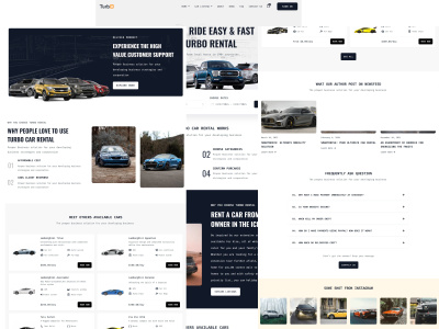 Custom Car Rental & Automotive Website Design - Engage, Attract ...