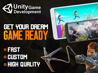 Unity 3d game developer (Your idea! My Innovation) | Upwork