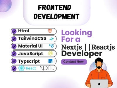 Frontend Developer Next.js React.js | Fast, Responsive, Optimized ...