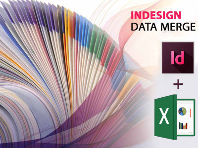 Data merge from excel to InDesign | Upwork