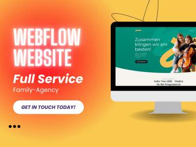 A stunning webflow website | Upwork