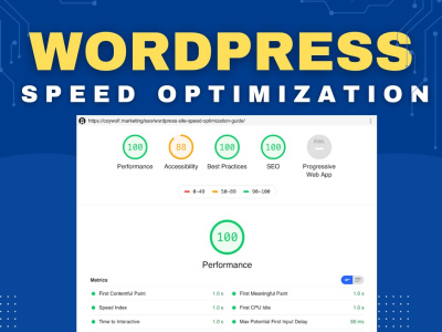 A Wordpress Speed Optimization | Upwork