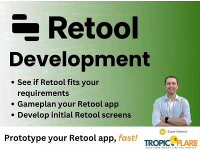 A Retool consultation to game plan your low-code application. | Upwork