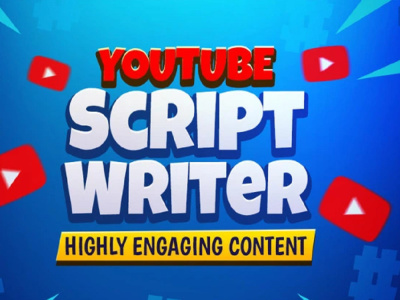 A creative YouTube script writing services for your YouTube videos | Upwork