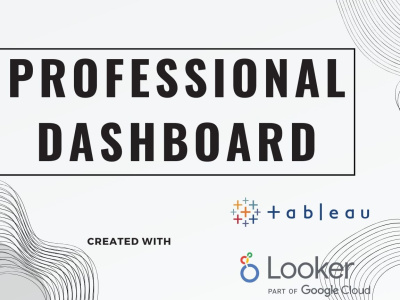 Professional dashboard with Tableau or Looker Studio | Upwork