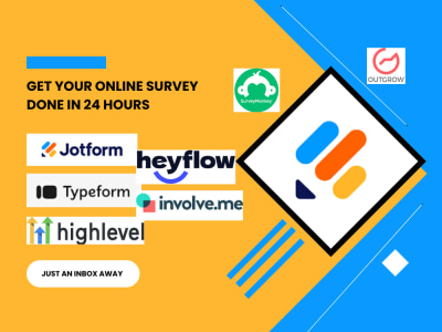 Online survey form redesign on jotform outgrow typeform heyflow google form | Upwork