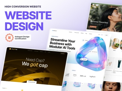 High Conversion Website UI UX Figma Web Design | Upwork