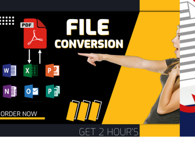 Docs / Images / PDFs conversion to Other Formats (Excel, Word) Data Entry | Upwork