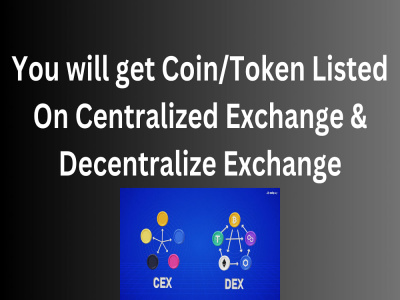 Coin/Token Listed On Centralized Exchange & Decentralize Exchange | Upwork
