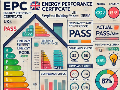 Generated epc and brukl report from designbuilder | Upwork