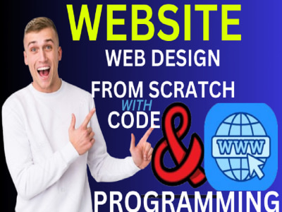 An eye catchy website design CODE/PROGRAMING, Web design/website ...