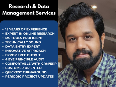 Seamless data management with detailed research and professional formatting | Upwork