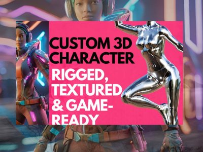 High-Quality 3D Character Modeling for Games | Upwork