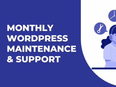 Monthly WordPress Website Maintenance. | Upwork