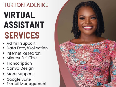 Virtual Assistant Services: Research | Data Entry | Transcription | Admin | Upwork