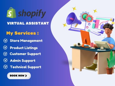 Expert Shopify Virtual Assistant, Store Management VA,Shopify Admin ...