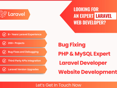 Laravel Developer | PHP MySQL Expert | Bug Fixing & Website Development | Upwork