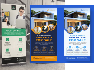 Eye-Catching Print-Ready Designs: Rollup Banners | Upwork