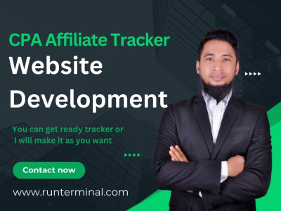 CPA affiliate tracker website development | Upwork