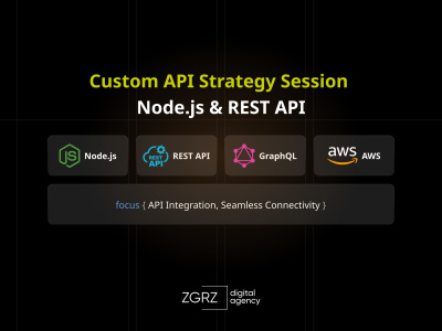 A Custom API Strategy Session | Node.js & REST API Description | Upwork