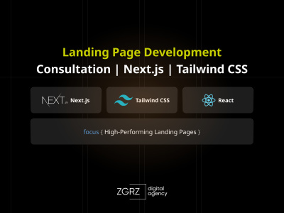 A Landing page developed on JavaScript & React & Next.js | Upwork