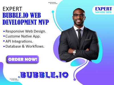 Bubble MVP Bubble App Bubble SaaS App Responsive Web /No code Application | Upwork