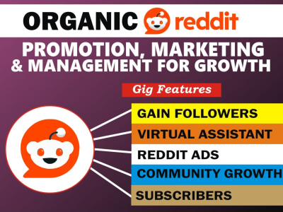 Reddit Marketing, Reddit Promotion, Engagement Boosting and Traffics ...