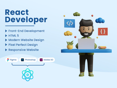 React JS | Redux | Figma to React | Frontend Developer | Upwork