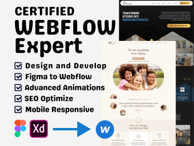 Update, Develop webflow website, Convert Figma to webflow by webflow expert | Upwork