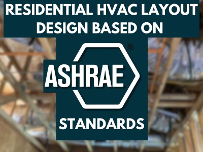 Residential HVAC layout based on ASHRAE standards | Upwork