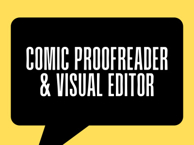 A Comic or Graphic Novel Text Proofread / Visual Edit | Upwork