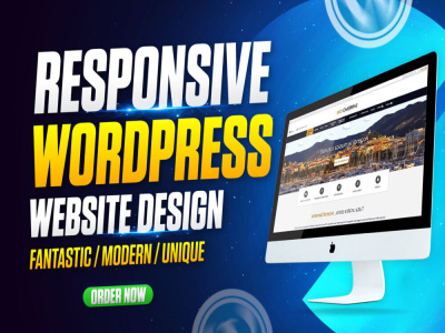 A fantastic, responsive, modern WordPress Website Design | Upwork