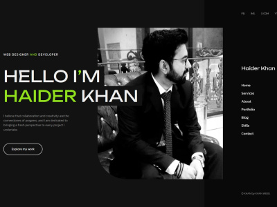 A Github.io portfolio website on github | Upwork