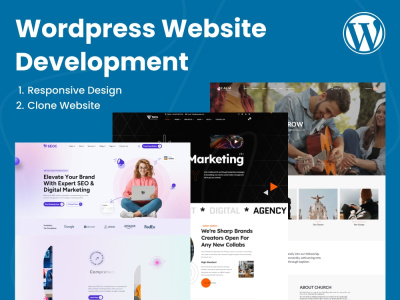 A modern and mobile friendly WordPress website | Upwork