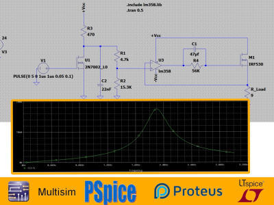 Simulation for your electrical circuit in LT-Spice,Pspice,Proteus ...