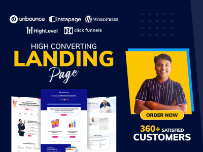Skilled Landing Page Designer| Expert Landing Page Designer | GHL | Upwork