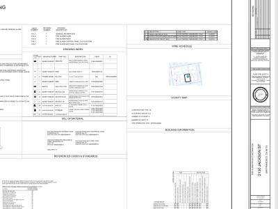 Design Of Fire Alarm System For California State | Upwork