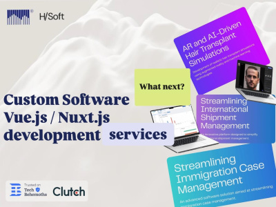 Vue.js/Nuxt.js development services for building web applications. | Upwork