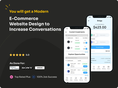 A modern e-commerce website design to increase conversions | Upwork