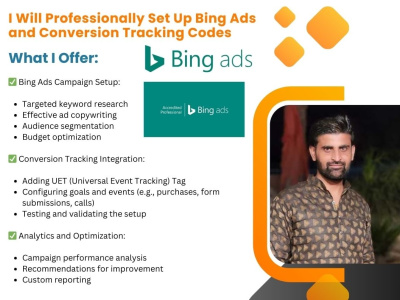 Bing Ads and Conversion Tracking Code Setup | Upwork