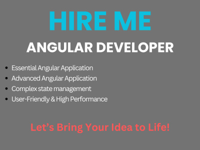 Angular Developer | UI/UX Solutions & Custom Frontend Development | Upwork