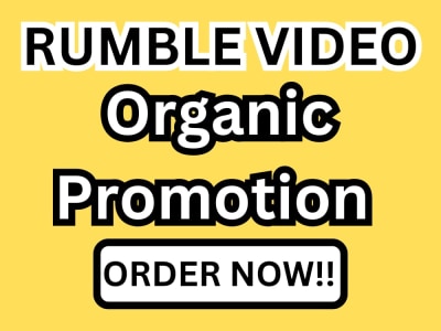 Rumble channel promotion, video views, rumble channel growth, video seo ...