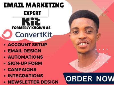 Responsive Convertkit Email Template, automation, Landing Page, Signup ...