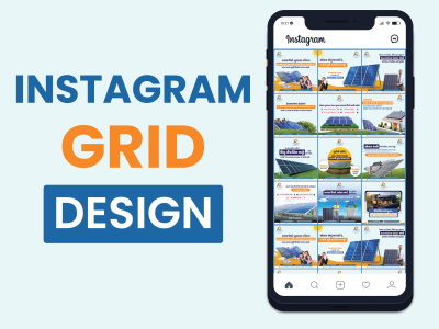 Custom Solar Grid Instagram Post Designs | Upwork