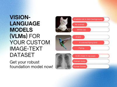 CLIP vision-language model (VLM) for your image-text dataset task | Upwork