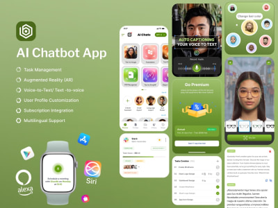 Amazing AI ChatGPT App | AI Chatbot App | iOS | OpenAI | ChatGPT | Android | Upwork