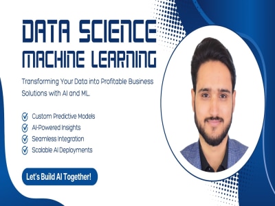 Machine learning models, data science tasks, and predictive analytics. | Upwork