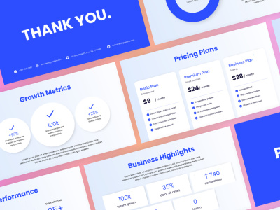 A Modern Professional Looking Business Power Point Presentation | Upwork