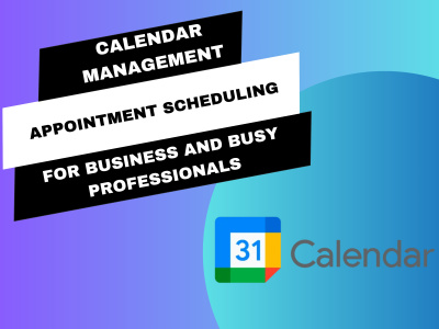 Professional Appointment Scheduling and Calendar Management | Upwork